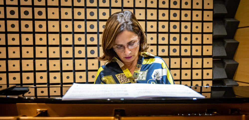 Ana Benavides graba la música de Manuel Carra y José Luis Turina